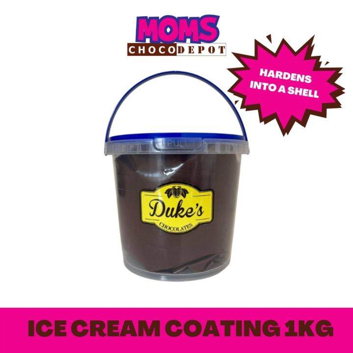 Chocolate Ice Cream Coating 1kg (HARDENS INTO A SHELL!) | Lazada PH