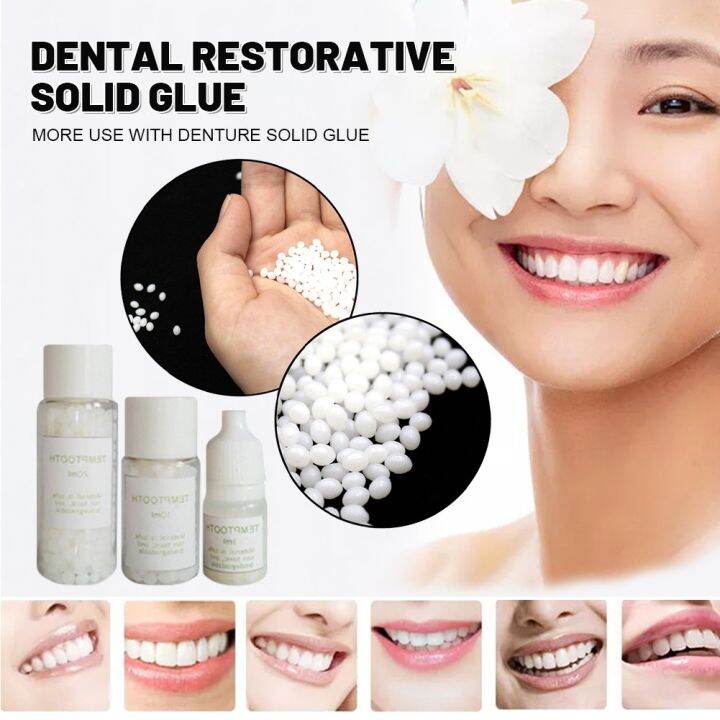 EELHOE Makeup dentures modified temporary teeth homemade dentures ...