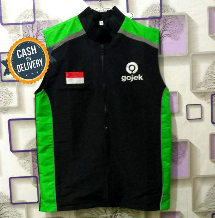 Ready Stok !!! Rompi Go*jek logo baru warerprof - Rompi Go*jek bukan ...