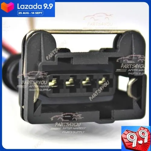 CITROEN 4 PIN IGNITION PLUG COIL SOCKET CONNECTOR (FEMALE) With WIRE ...