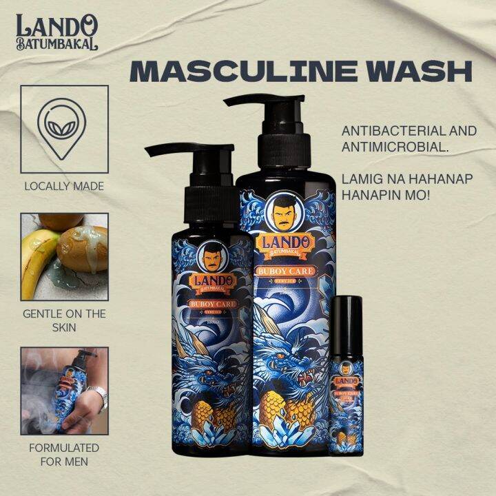 Lando Batumbakal Buboy Masculine Wash - helps keep your down there ...