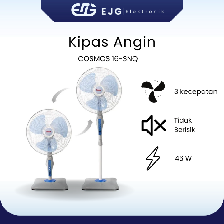 STAND FAN / KIPAS ANGIN BERDIRI COSMOS 16 SNQ | Lazada Indonesia