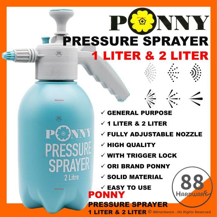 1L & 2L Ponny water sprayer pump Pam racun Pam racun bateri Pump racun ...