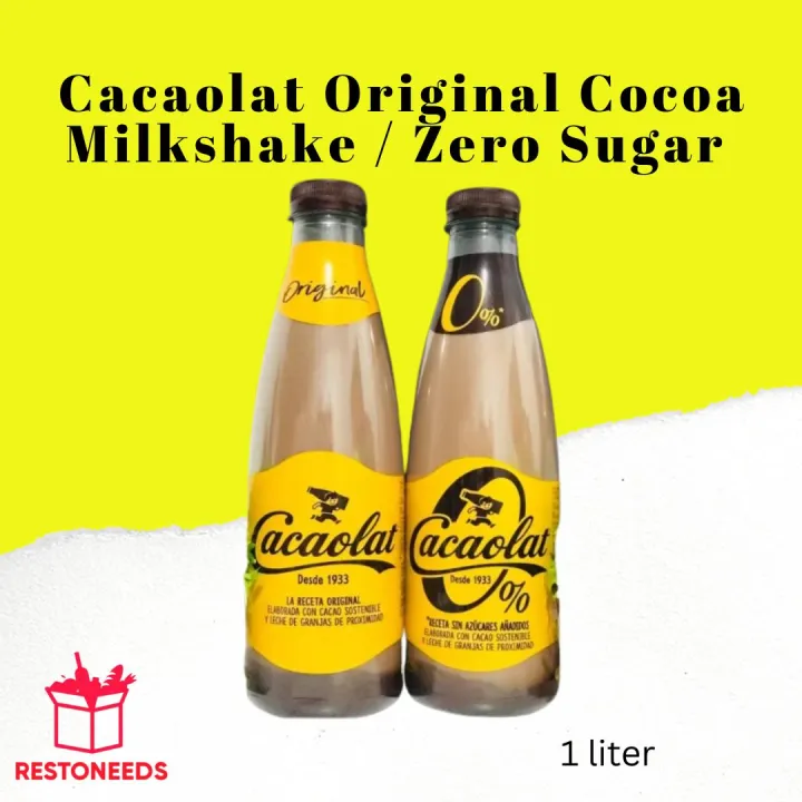 Cacaolat Original Cocoa Milkshake 1L / Zero Sugar 1L | Lazada PH