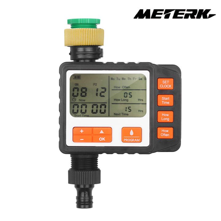 Meterk นาฬิกาจับเวลาดิจิตัลกันน้ำเครื่องตั้งเวลาเปิดปิดอัตโนมัติ ...