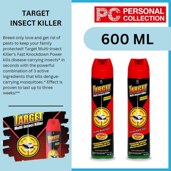 Personal Collection Target Multi-Insect Killer - 600ml | Lazada PH