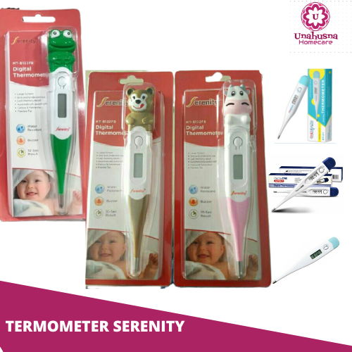 Serenity Termometer Thermometer Alat Ukur Suhu Tubuh Anak Karakter ...