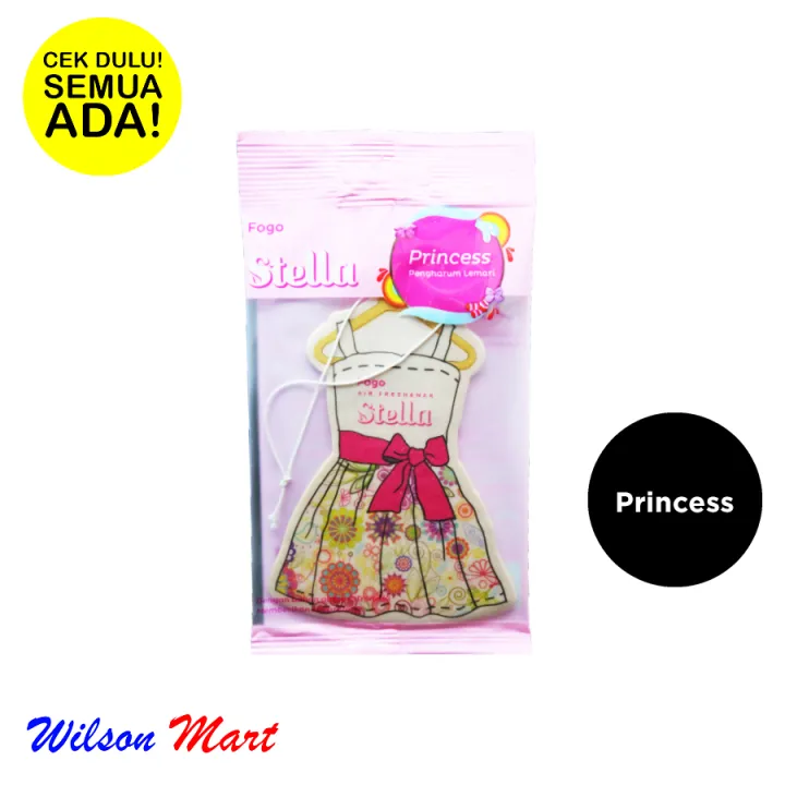 STELLA FOGO AIR FRESHNER PRINCESS PENGHARUM LEMARI 12 GRAM | Lazada ...