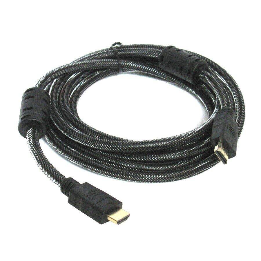 สายแปลง HDMI Cable V1.4 สายเชื่อมสัญญาณ19 Pin male to male แบบถัก ยาว 3 ...