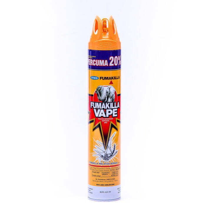FUMAKILLA VAPE AEROSOL 600ML FREE 20% | Lazada