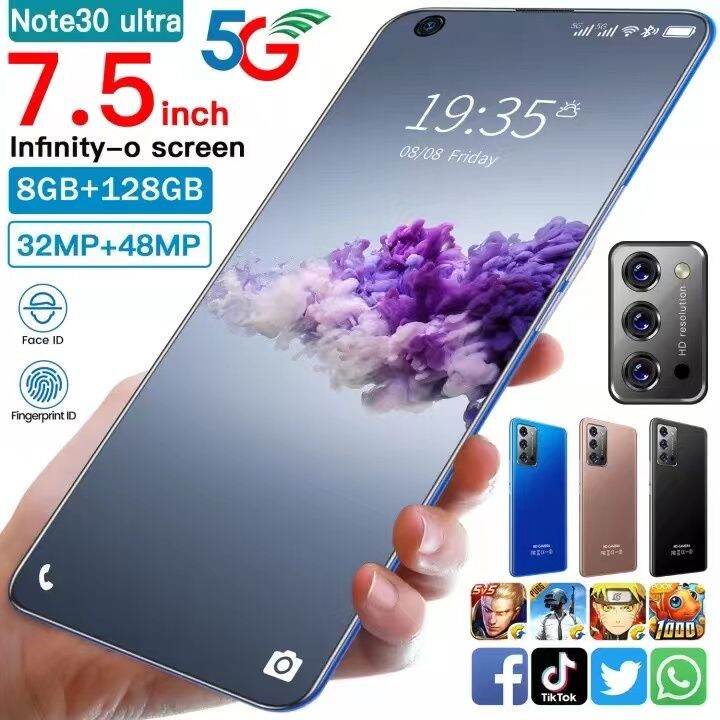 Sumsung Note30 ultra Orihinal na cell phone 8GB RAM 512GB ROM 7.5 Inch ...