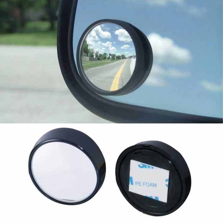 Kaca Spion Blind Spot Cermin Cembung Wide Angle Mini Tambahan Motor ...