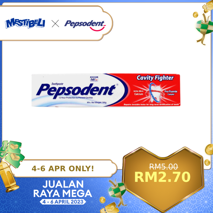PEPSODENT TOOTHPASTE 190G / UBAT GIGI PEPSODENT 190G | Lazada