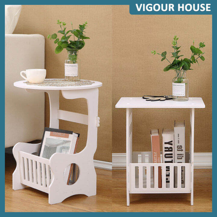 Mini Coffee Tea Table Square Round Living Room Small Furniture Modern ...