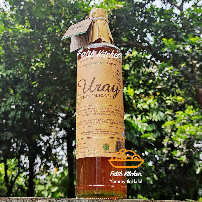 Madu Uray 875 gr Natural Raw Honey Madu Mentah Lebah Hutan Murni ...