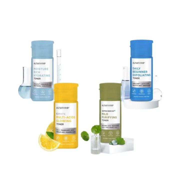 AZARINE Toner Series Daily Beginner Exfoliating | Moisture Rich ...
