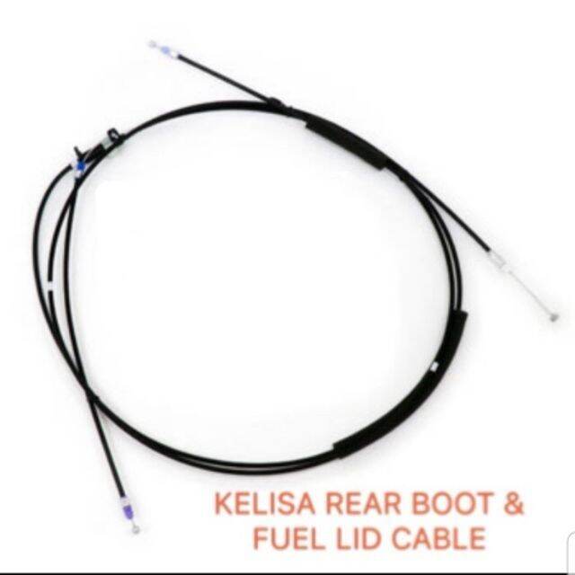 PERODUA KELISA REAR BONNET CABLE WITH FUEL LID CABLE | Lazada