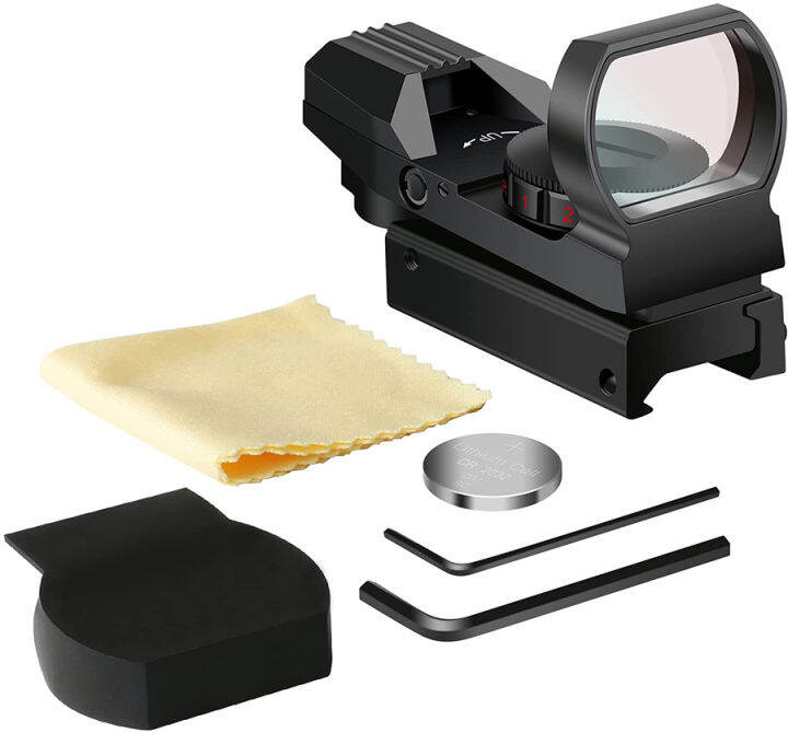 HD-101 Electro Dot Sight Red Dot / Green Dot With 4 Brightness Mode ...