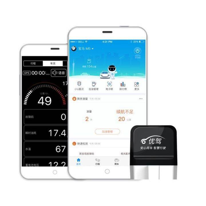 Youjiao Car Smart Box OBD2 Bluetooth for Driving Computer Car Fault ...