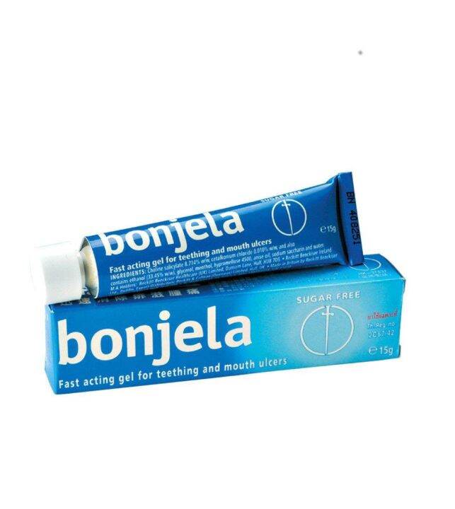 Bonjela fast acting gel for teething & mouth ulcers 15g | Lazada