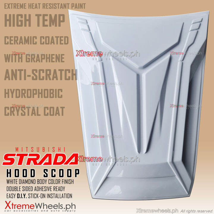 Strada GLX GLS ATHLETE 2019-2023 Diamond White Hood Scoop Thailand Made ...