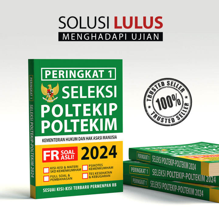 BUKU KEDINASAN KEMENKUMHAM POLTEKIP POLTEKIM 2024 | Lazada Indonesia