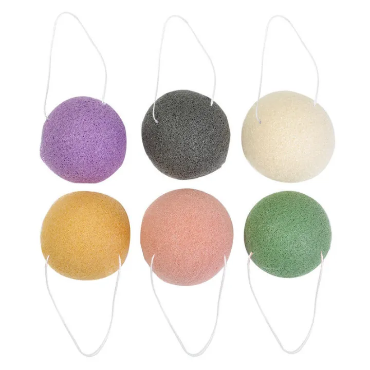 Spons Konjac Natural Premium Untuk Membersihkan Wajah | Lazada.co.th