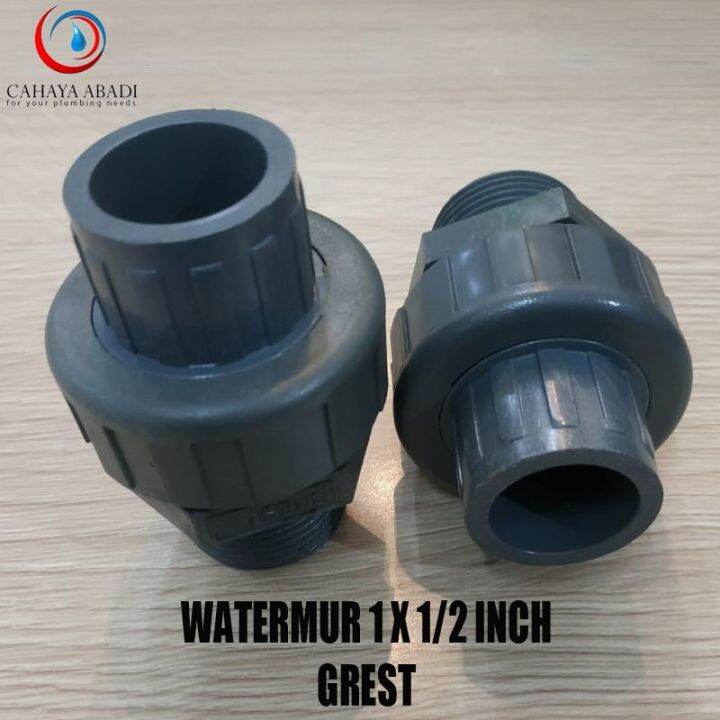 WATERMUR - 1 X 1/2 INCH - TRILLIUN - UNION SOCKET | Lazada Indonesia