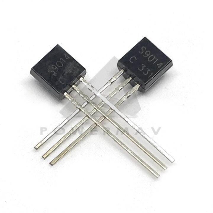 original 2pcs s9014 transistor to-92 npn bipolar S9014 NPN epitaxial ...