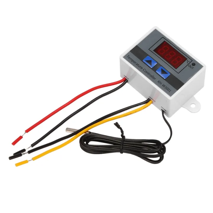 220V Digital LED Temperature Controller 10A Thermostat Control with ...