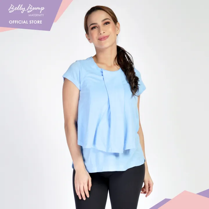 Maternity Clothes Belly Bump Pregnancy Nursing Top | Lazada PH