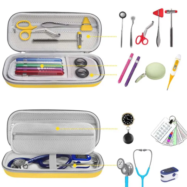 EVA Portable Travel Carrying Case Shell Organizer Bag For 3M Littmann ...