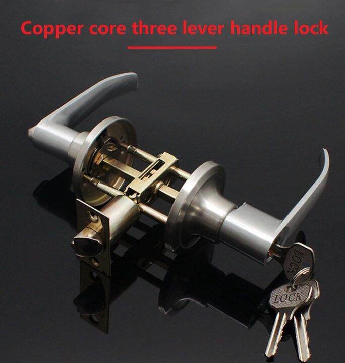 Stainless Steel Door knob Double Lock Combo Lockset Deadbolt And ...