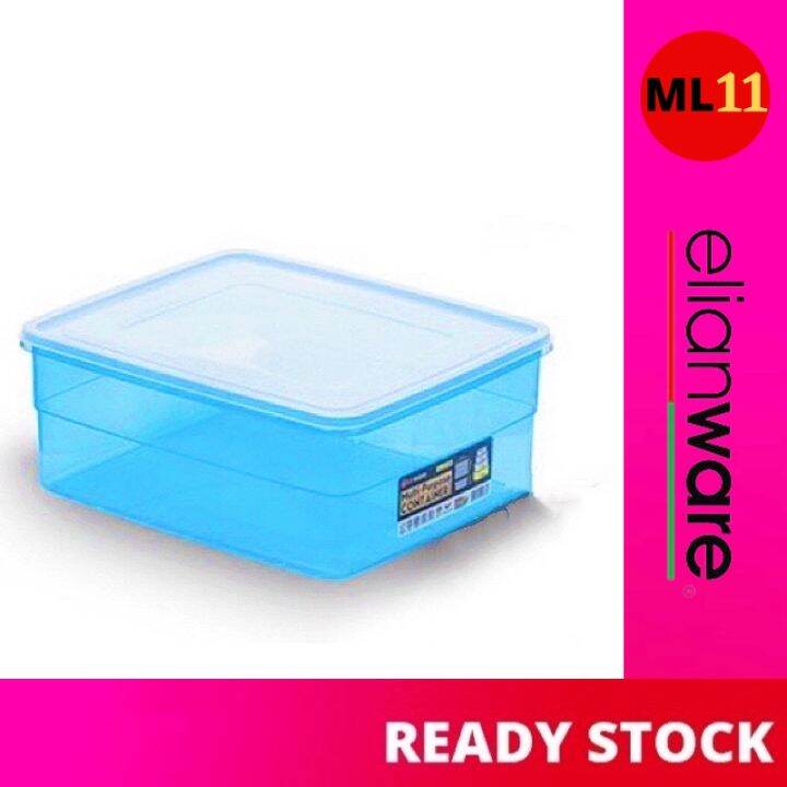 ELIANWARE Multipurpose Container Tupperware Storage Box E-1218/E-1219 ...