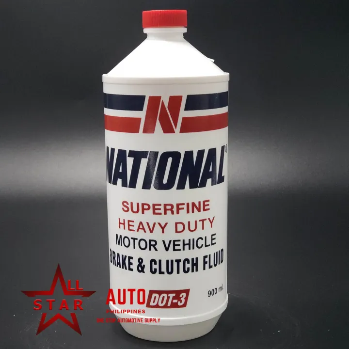 National Superfine Heavy Duty Brake and Clutch Fluid 900ml | Lazada PH