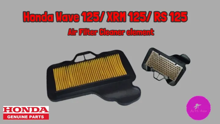 Honda Wave 125 XRM 125 RS 125 Air Filter Cleaner element | Lazada PH
