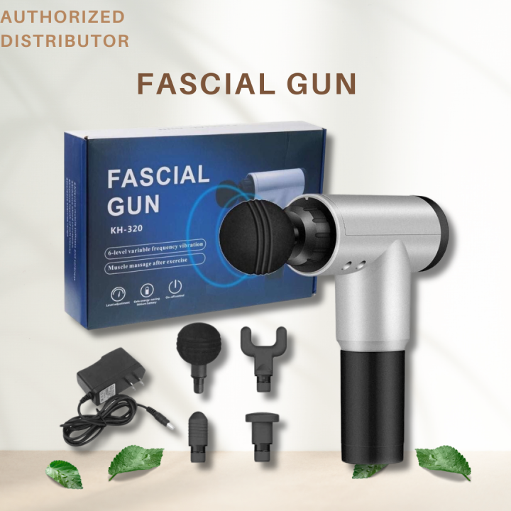 Massage Gun Muscle Relaxation Massager Vibration Fascial Gun Fitness ...