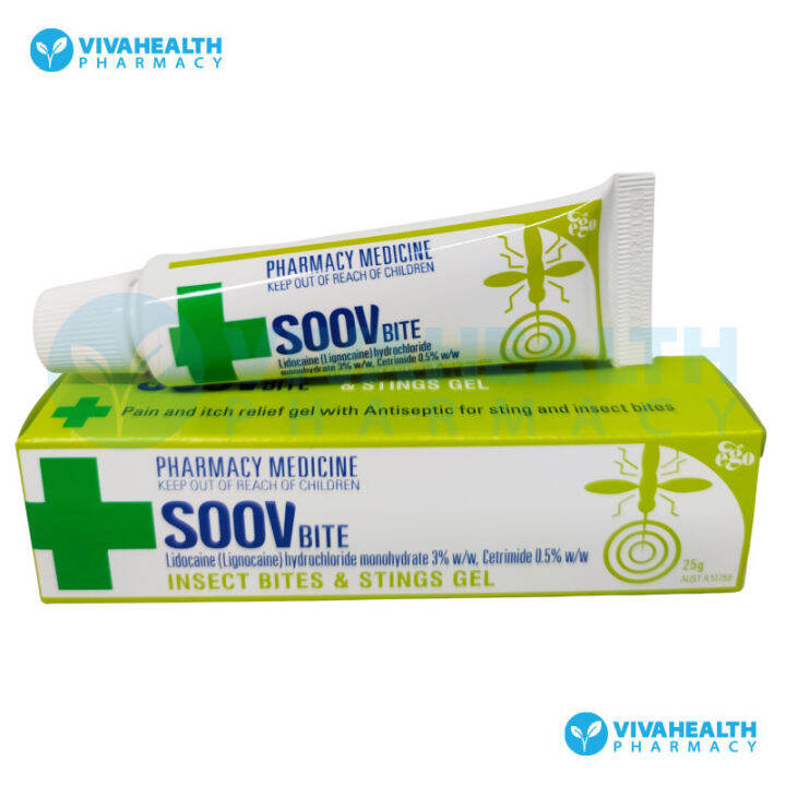 Soov Bite - Insect Bites & Stings Gel 25g | Lazada Singapore