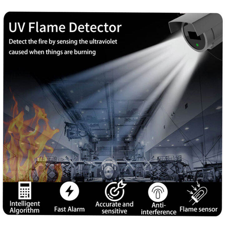 Tuya Wifi Smart Flame Detector Fire Detector Alarm Sensor Smart Life ...