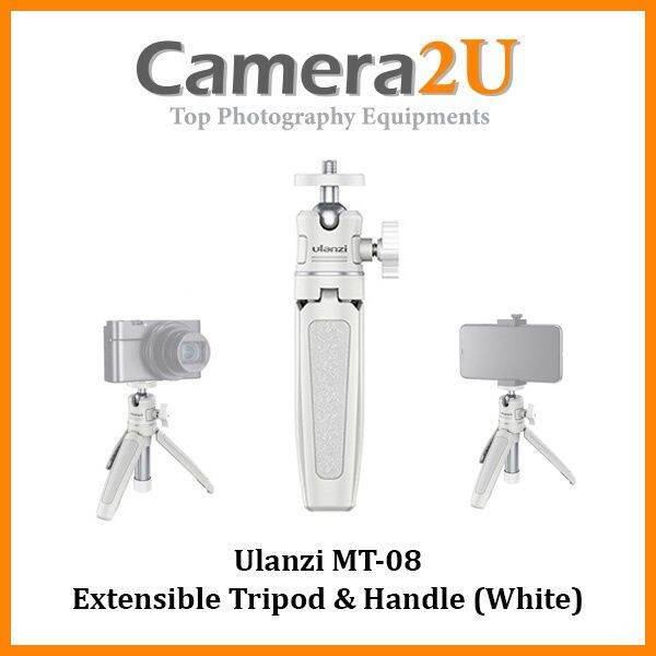 READY STOCK Ulanzi MT-08 Extensible Tripod & Handle MT08 (White) | Lazada