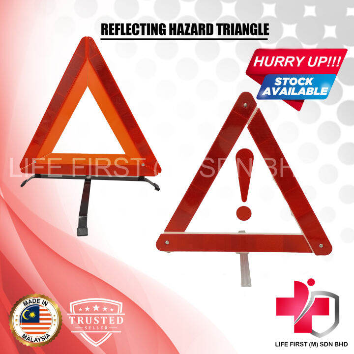 HAZARD REFLECTING TRIANGLE | Lazada