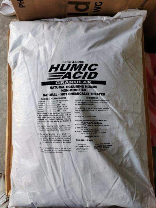 HUMUS GRANULES HUMIC ACID ORGANIC FERTILIZER 10 KG SACK | Lazada PH