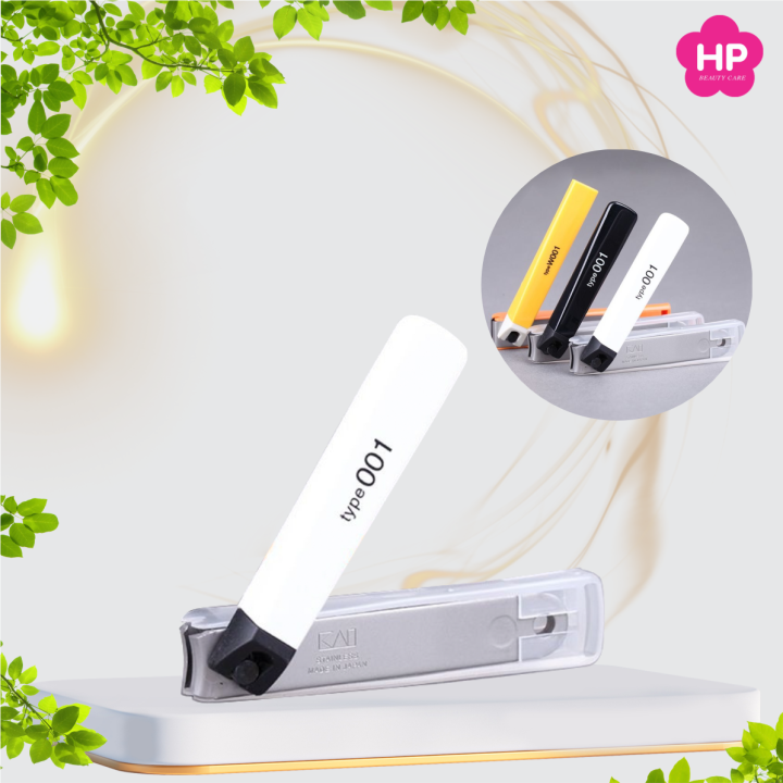 Bấm Móng Tay Type W001 Kai Razor 37411-KE0108 Cỡ Trung (Màu Trắng ...