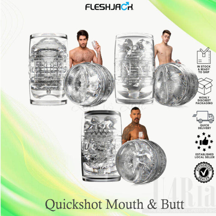 Fleshjack Quickshot Mouth and Butt Orifice Diego Sans or Joey Mills or ...