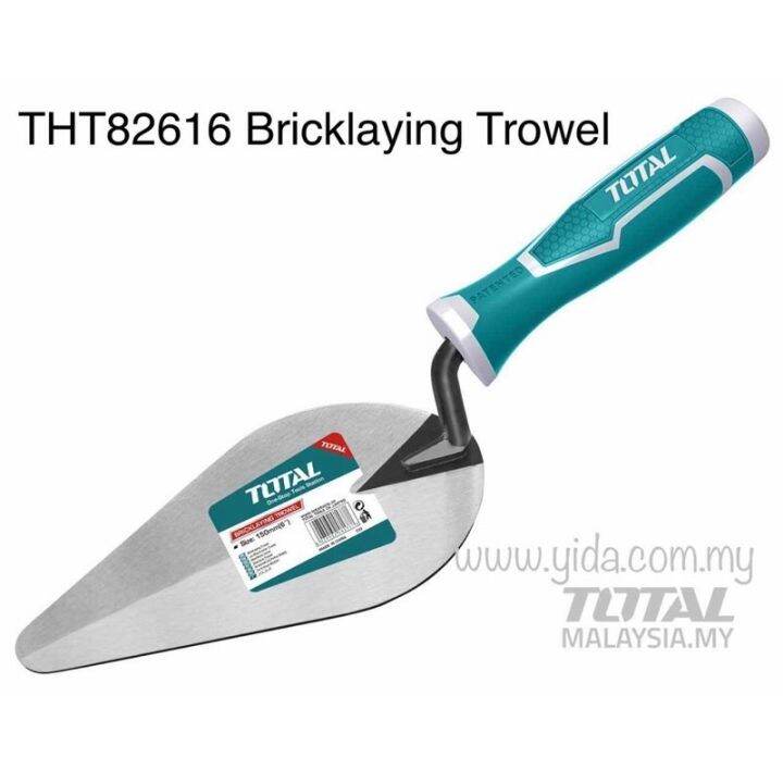 TOTAL THT82616 Bricklaying Trowel | Lazada