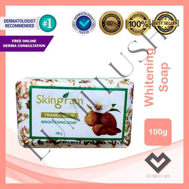 Skingram Tranex-Delic Brightening Soap 100g | Lazada PH