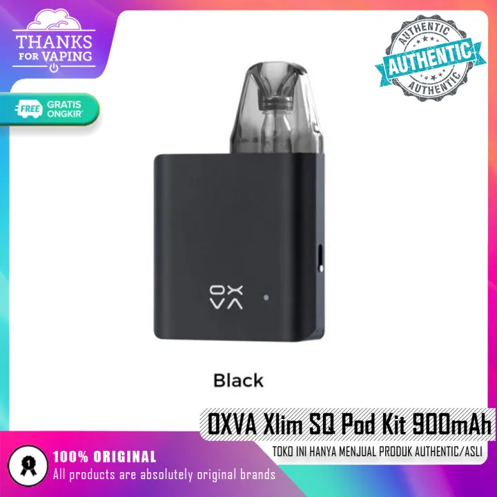 OXVA Xlim SQ Pod System Kit 900mAh 2ml | Lazada Indonesia