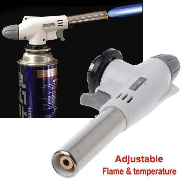 Gas blow flame gun butane auto ignition jet burner welding torch Butane ...