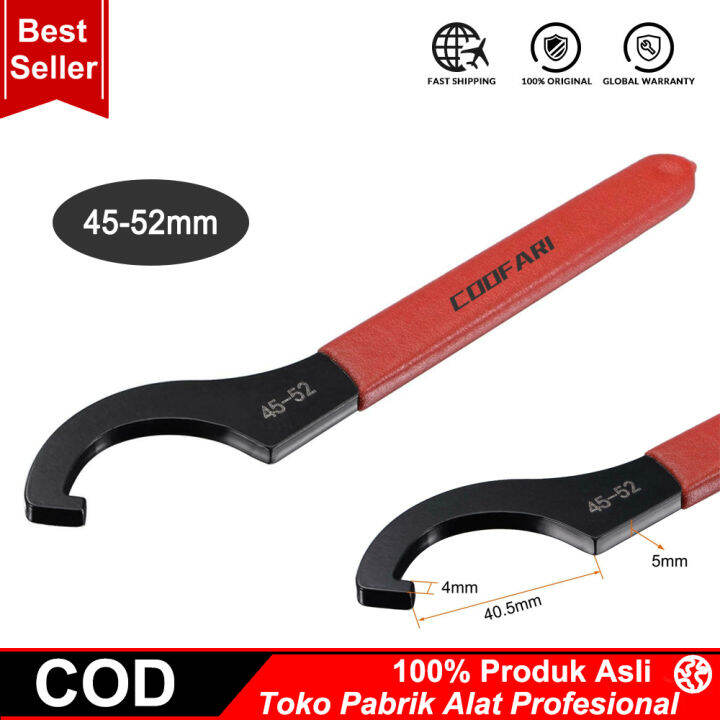45-52mm Konci Kait Pass Shock Hook Mobil Universal Hook Wrench Kunci Komstir Motor | Lazada ...