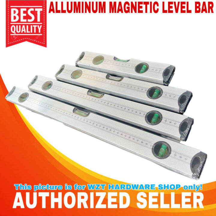 Alluminum Magnetic Level Bar With Spirit Level Ruler | Lazada PH